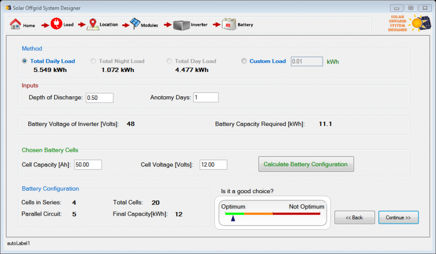 ClassleSoft | Solar Off-grid System Designer (Hybrid)